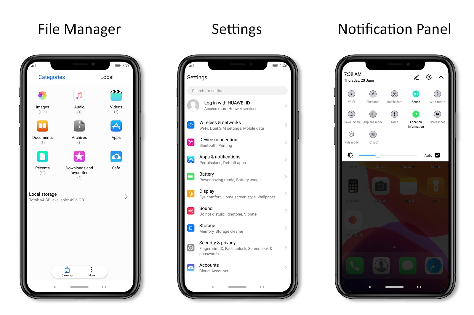 iOS 13 Theme For EMUI 5/8/9 | iOS 13 Themes for Huawei (iPhone Themes ...