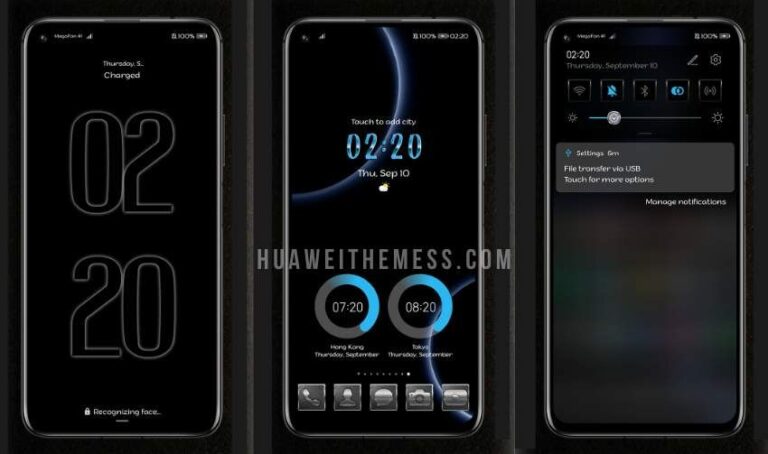 3D Black Theme for EMUI, HarmonyOS and MagicUI - Download EMUI Themes ...