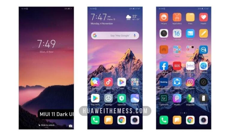 Xiaomi MIUI Dark Theme for EMUI, HarmonyOS and MagicUI - Download EMUI Themes & HarmonyOS Themes