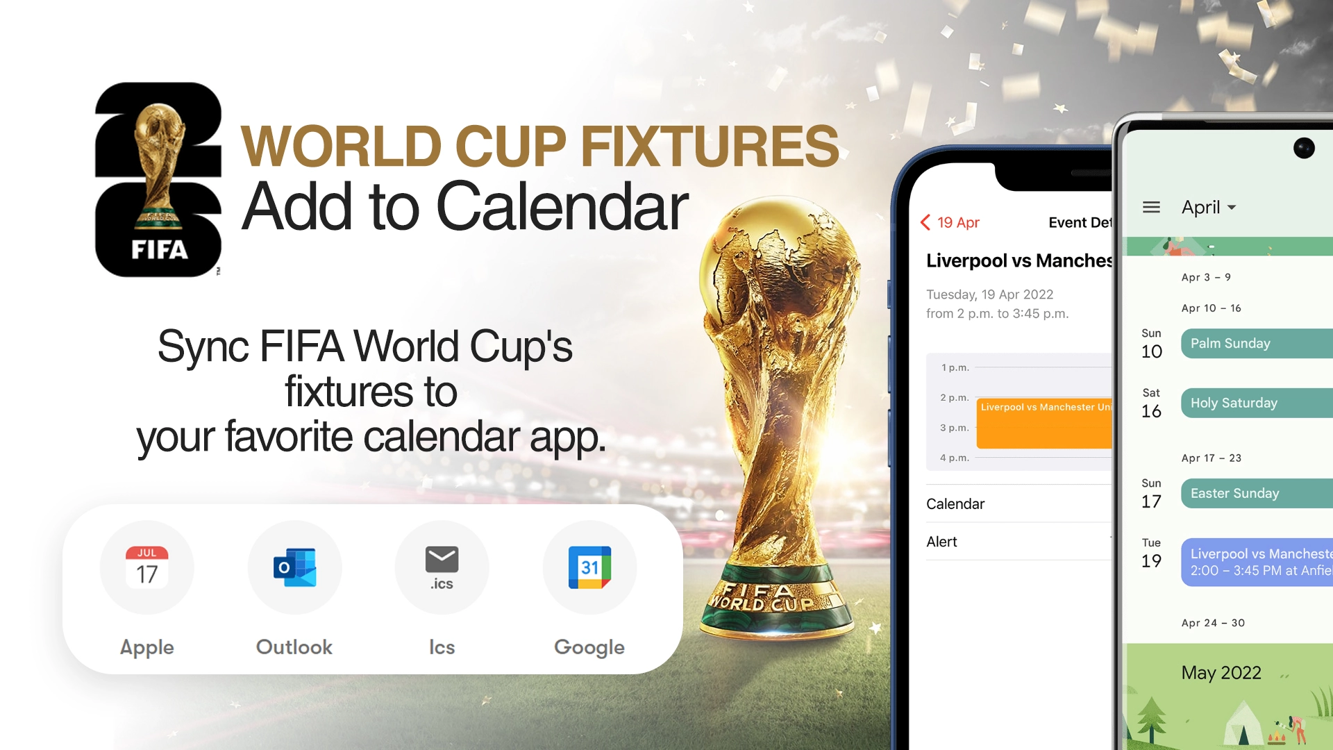 How to Sync the 2026 World Cup Schedule to Your Calendar (iOS, Android ...
